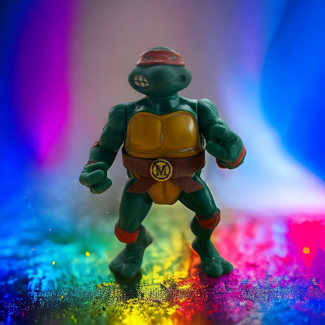 Teenage Mutant Ninja Turtles Custom Leather Belt for Vintage Toy Action ...