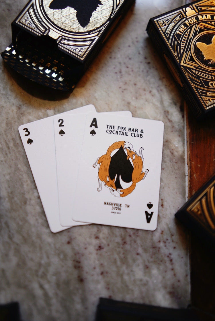 The Fox Playing Cards - Etsy