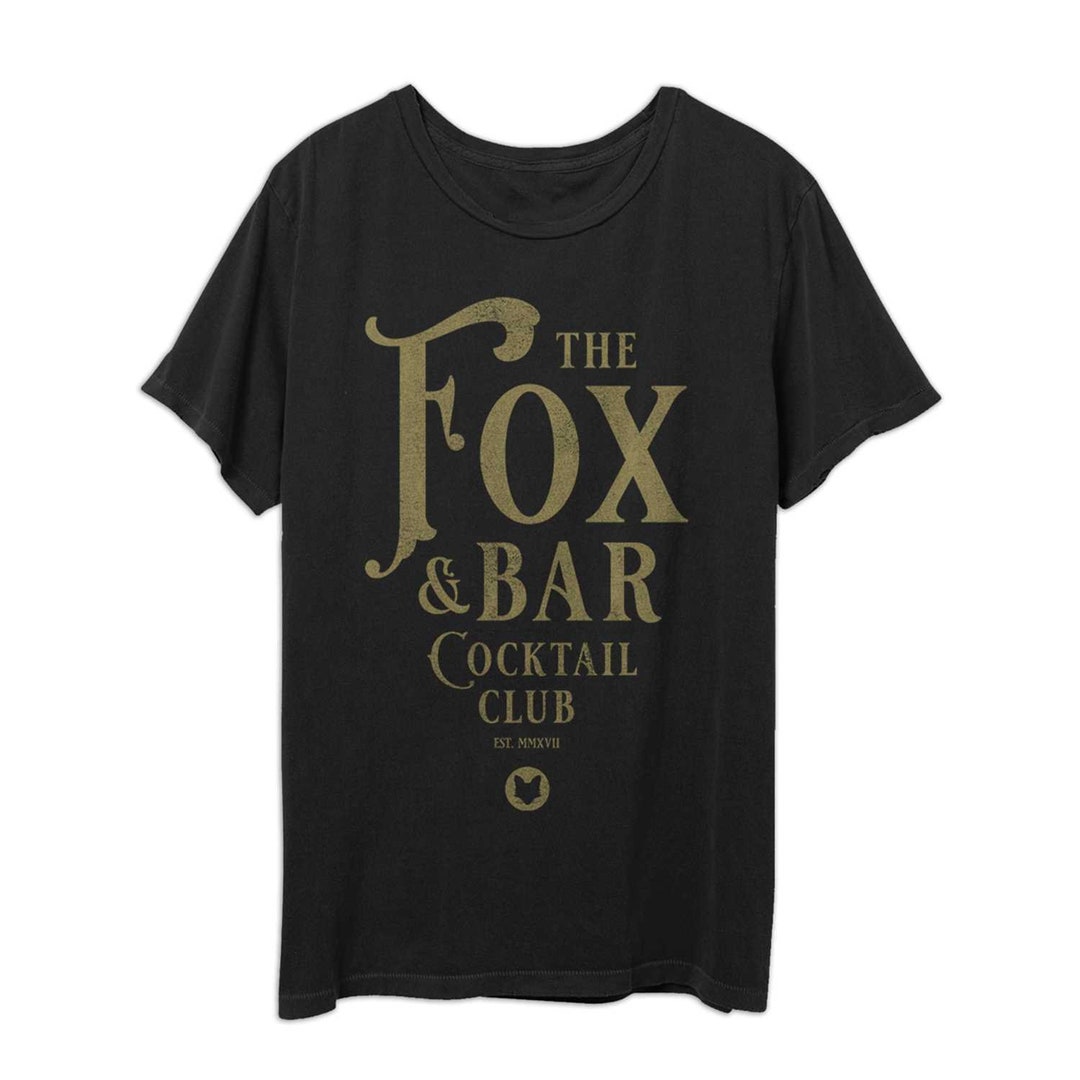 The Fox Script T-shirt - Etsy