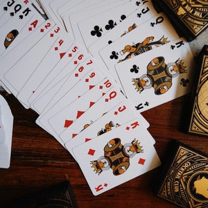 The Fox Playing Cards - Etsy