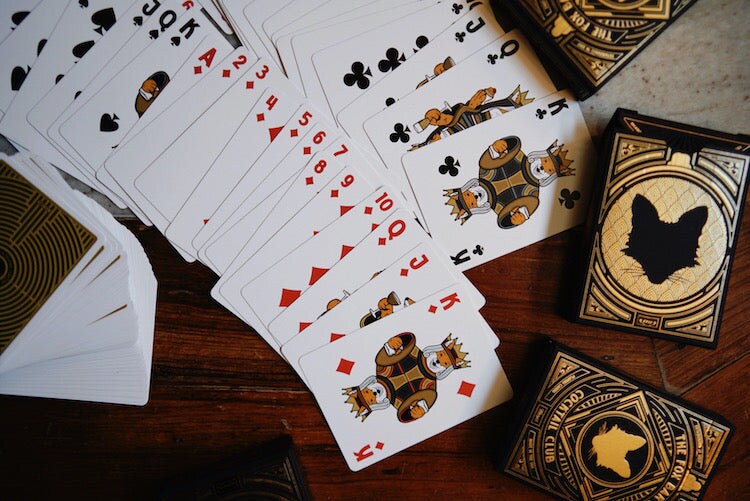 The Fox Playing Cards - Etsy