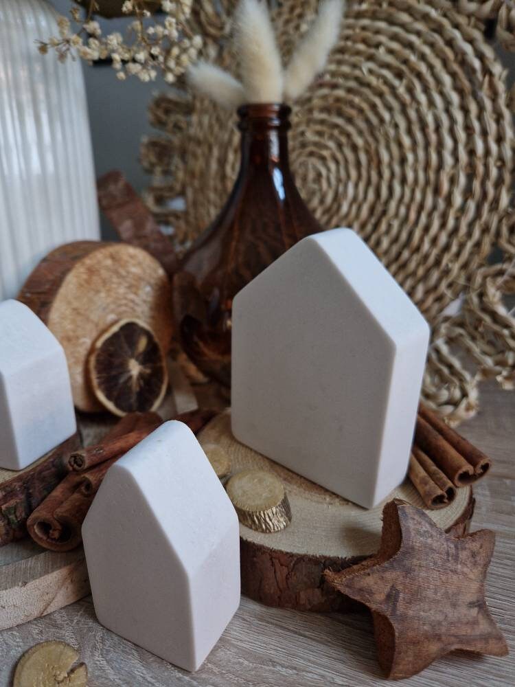 Raysin Häuser I Raysin Set I Raysin Deko I Beton I Tischdeko I Beton ...