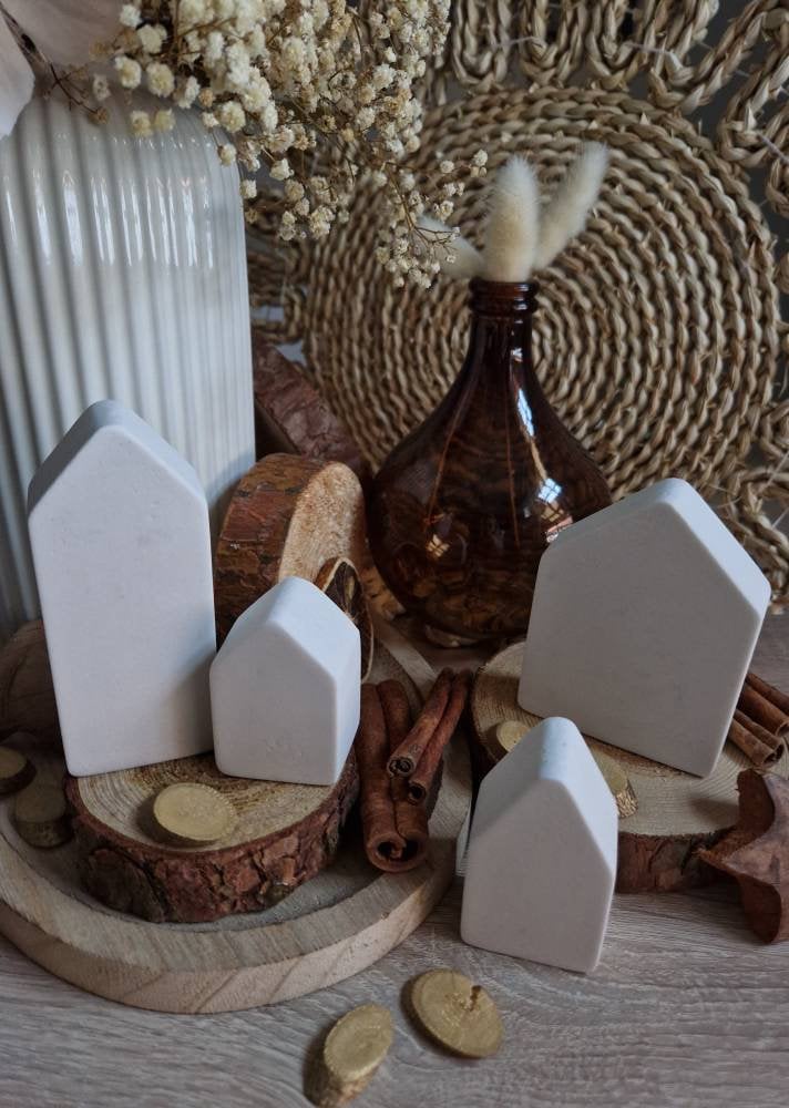 Raysin Häuser I Raysin Set I Raysin Deko I Beton I Tischdeko I Beton ...