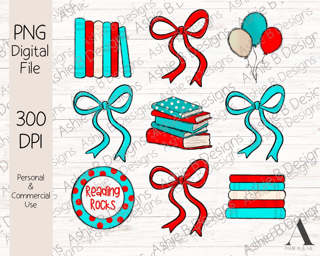 Reading Rocks PNG, Coquette Bow Read Across America Tshirt Design ...