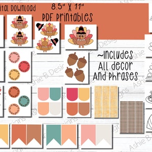 Classroom Door Decor, Thankful Little Turkeys, Happy Thanksgiving ...