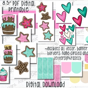 Classroom Door Decor, Sweet Year Bulletin Board, New Year, Printable ...