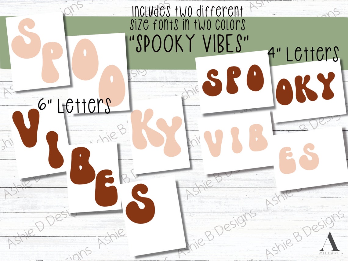 Classroom Door Decor Retro Halloween Spooky Vibes Bulletin - Etsy