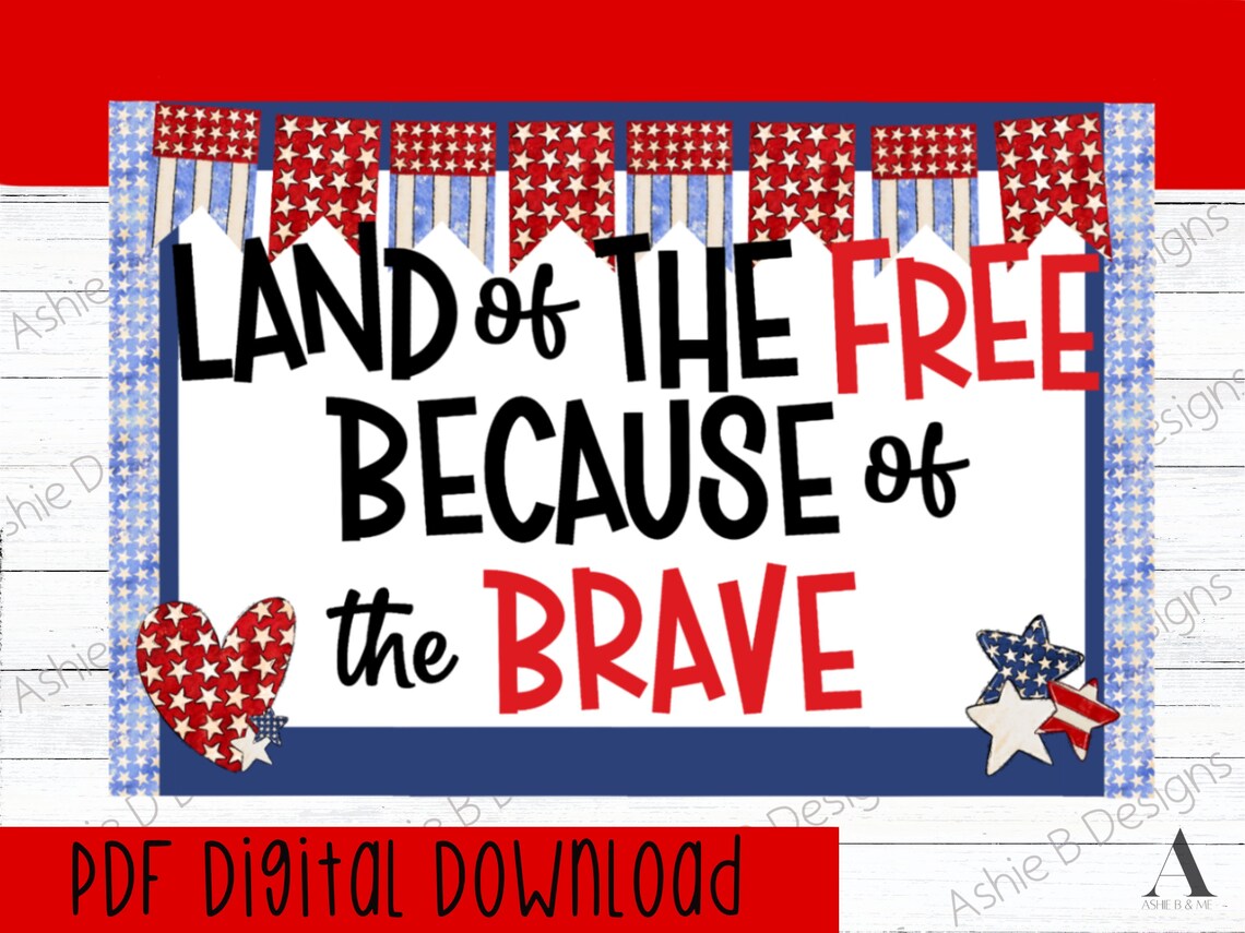 Veterans Day Classroom Bulletin Board, Classroom Decorations, Patriotic ...