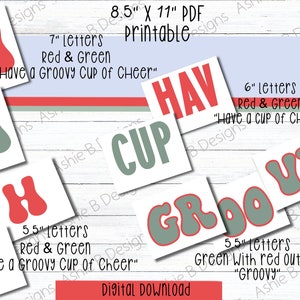 Classroom Door Decor, Cup of Cheer Bulletin Board Kit, Retro Classroom ...