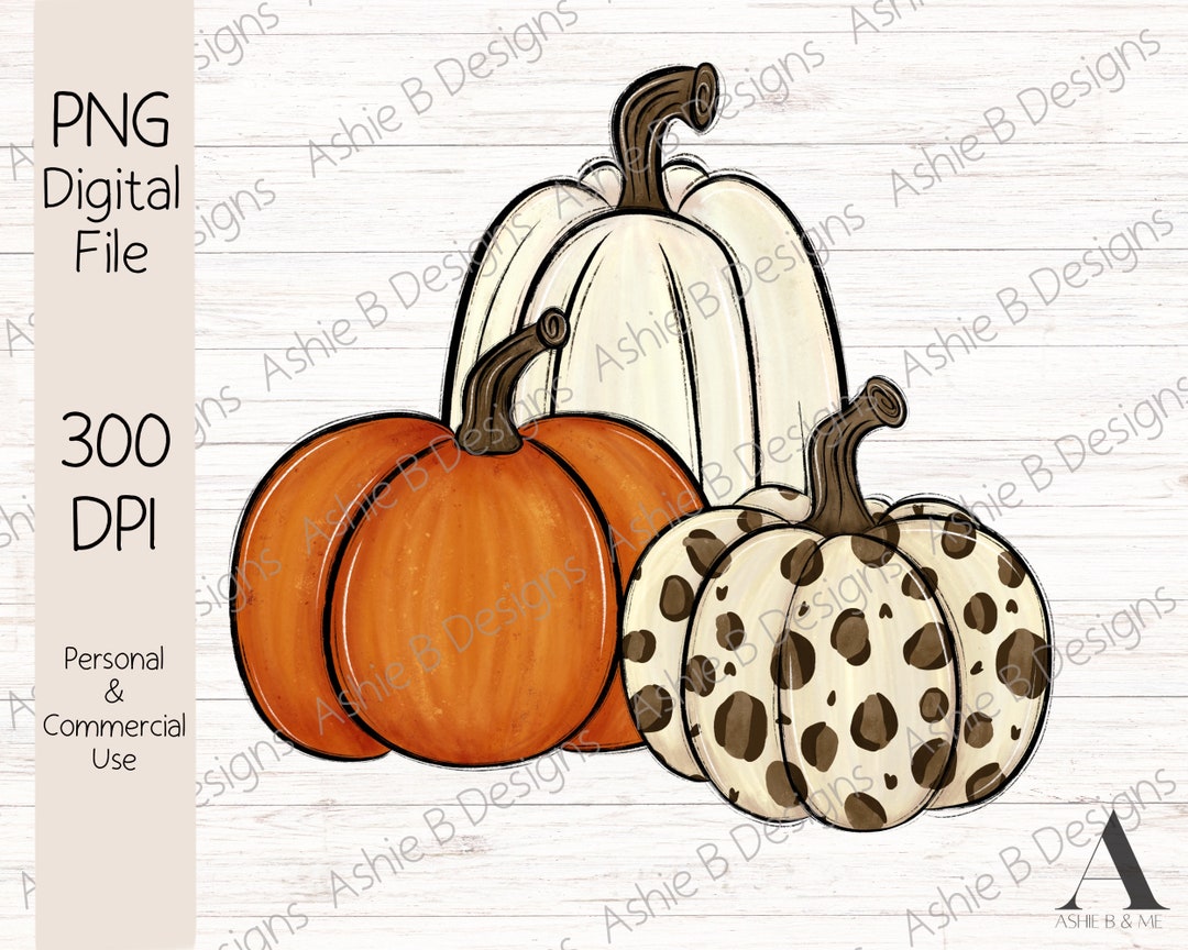 Pumpkin Trio Png, Pumpkin T-shirt Design, Digital Download - Etsy