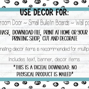 Classroom Door Decor, Retro Winter Bulletin Board, Easy Classroom ...