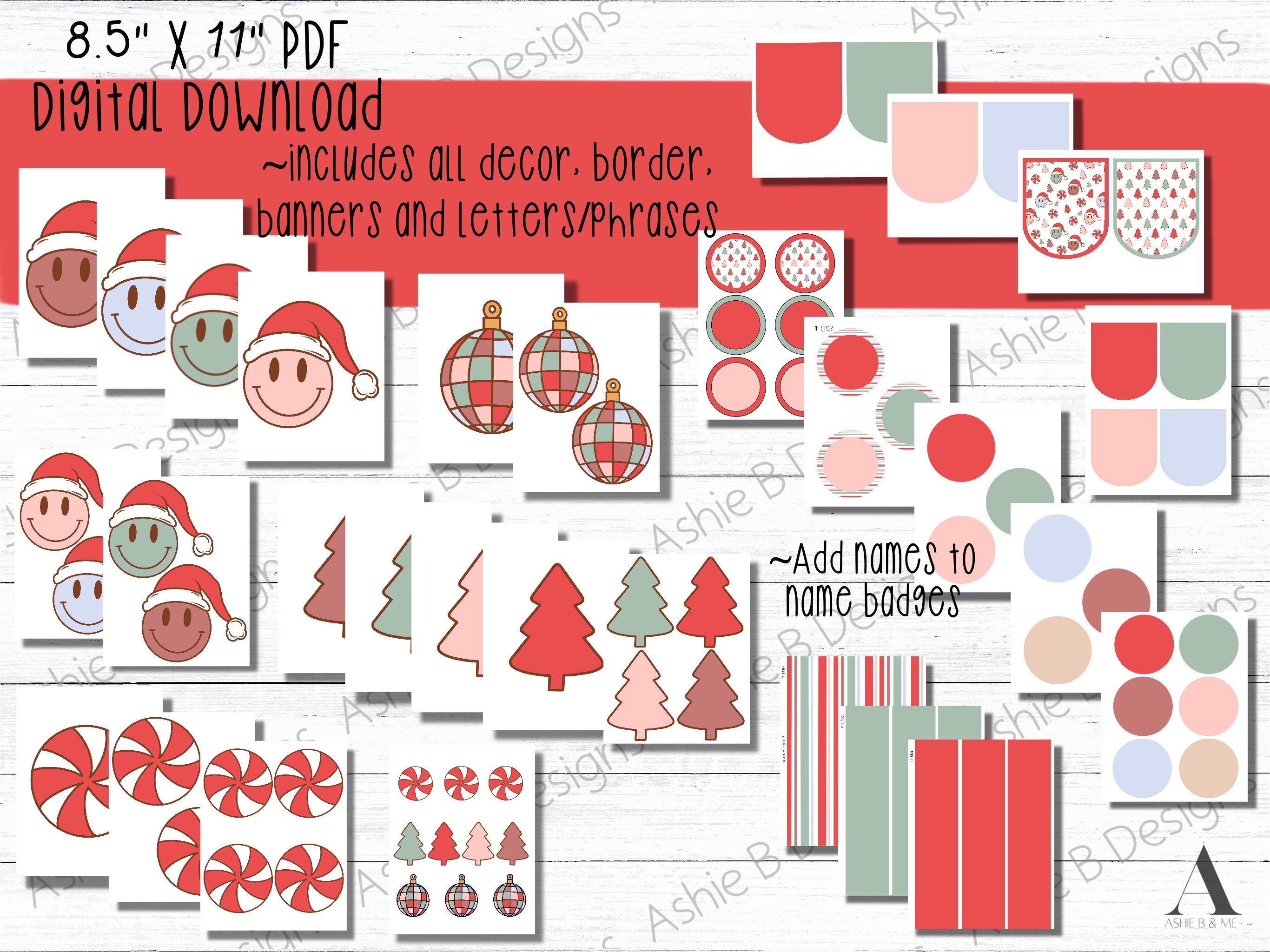 Classroom Door Decor, Jolly Christmas Vibes, Happy Holidays, Bulletin ...