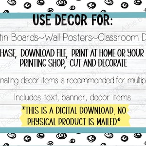 Classroom Door Decor, Merry and Bright Christmas Bulletin Board Kit ...