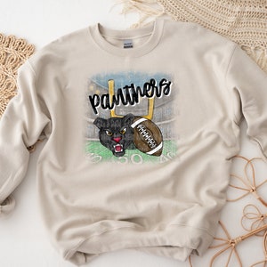 Panthers Football PNG, Sports Png, Sublimation, Football Mom, Sports ...