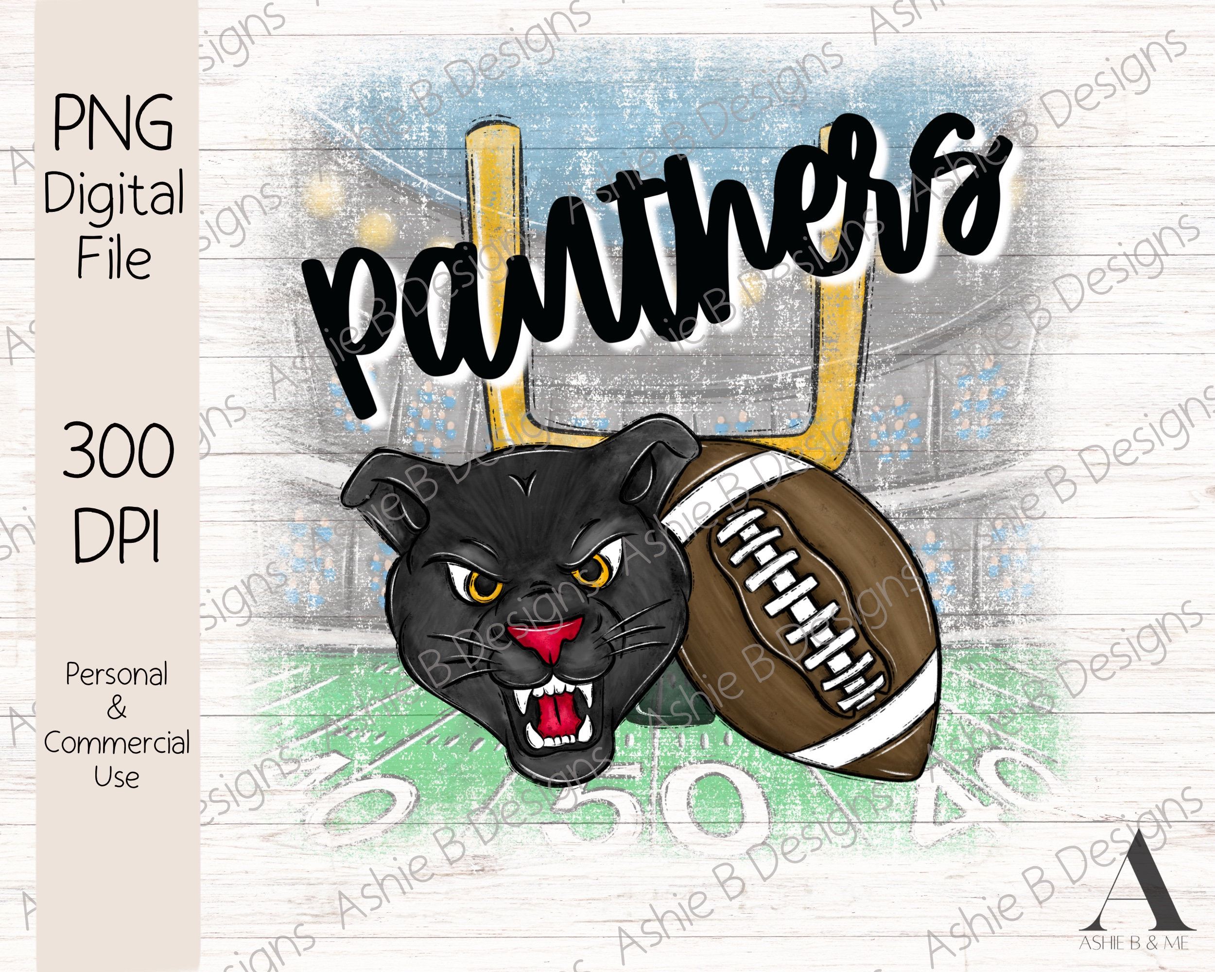 Panthers Football PNG, Sports Png, Sublimation, Football Mom, Sports ...