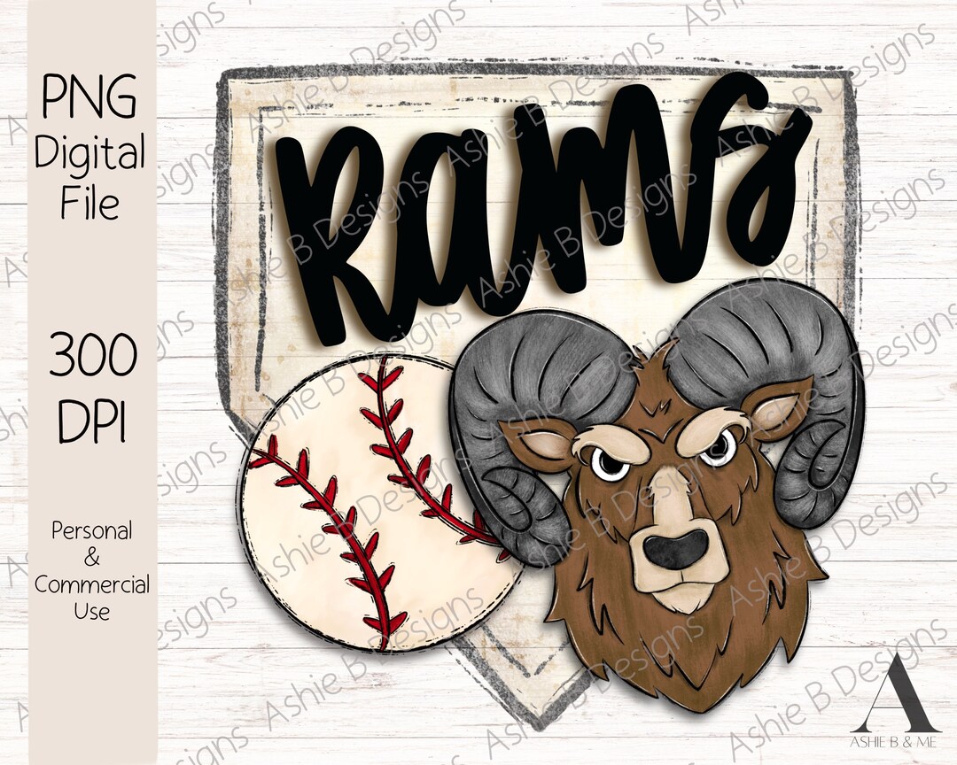 Rams Baseball PNG, Sweatshirt Design, Sublimation, Digital Download - Etsy