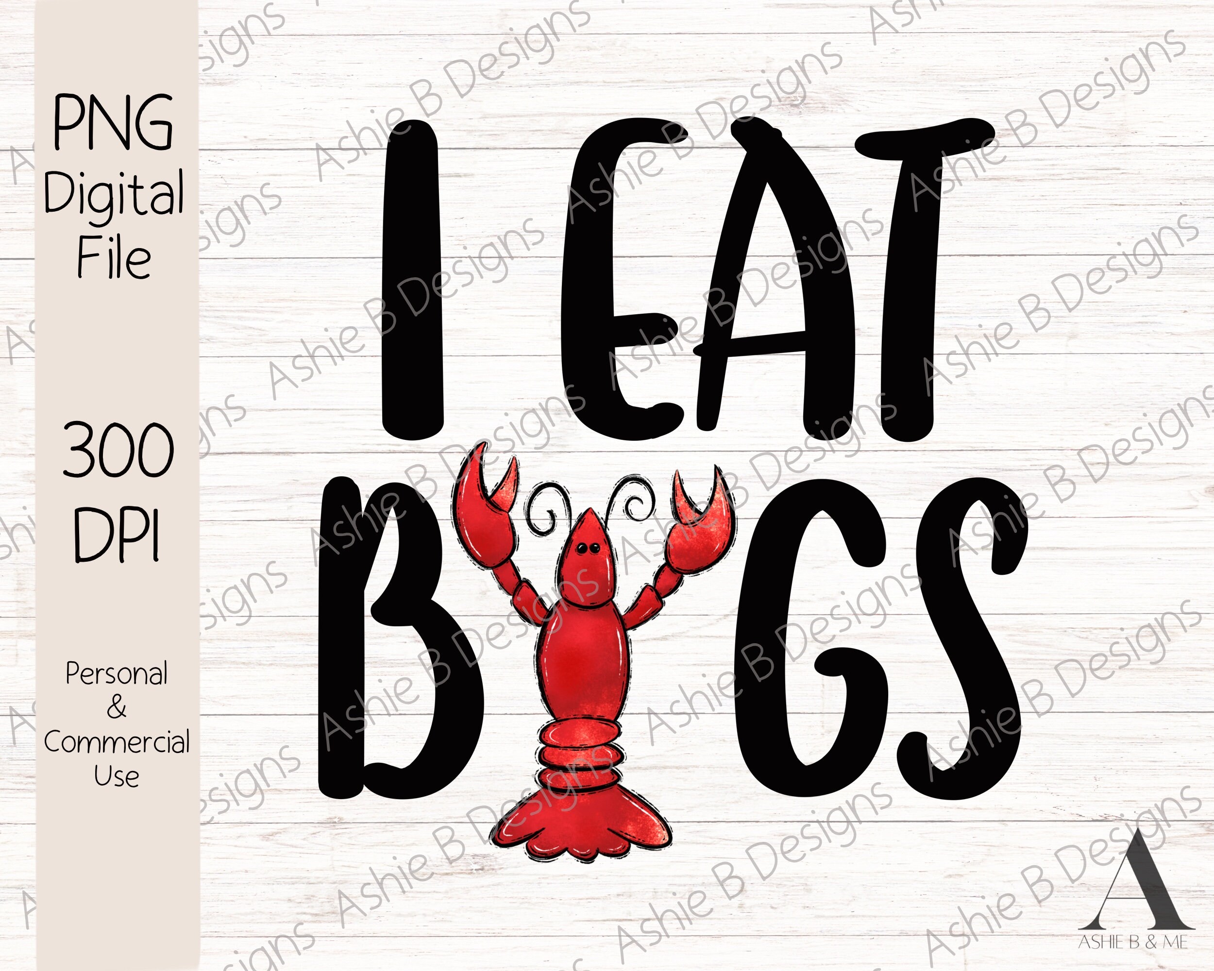Crawfish PNG, T-shirt Design, Sublimation, Digital Download - Etsy