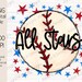 All Stars Baseball PNG, Little League All-stars Tshirt Design, Digital ...