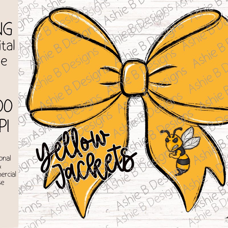 Yellow Jacket Embroidery Design - Etsy