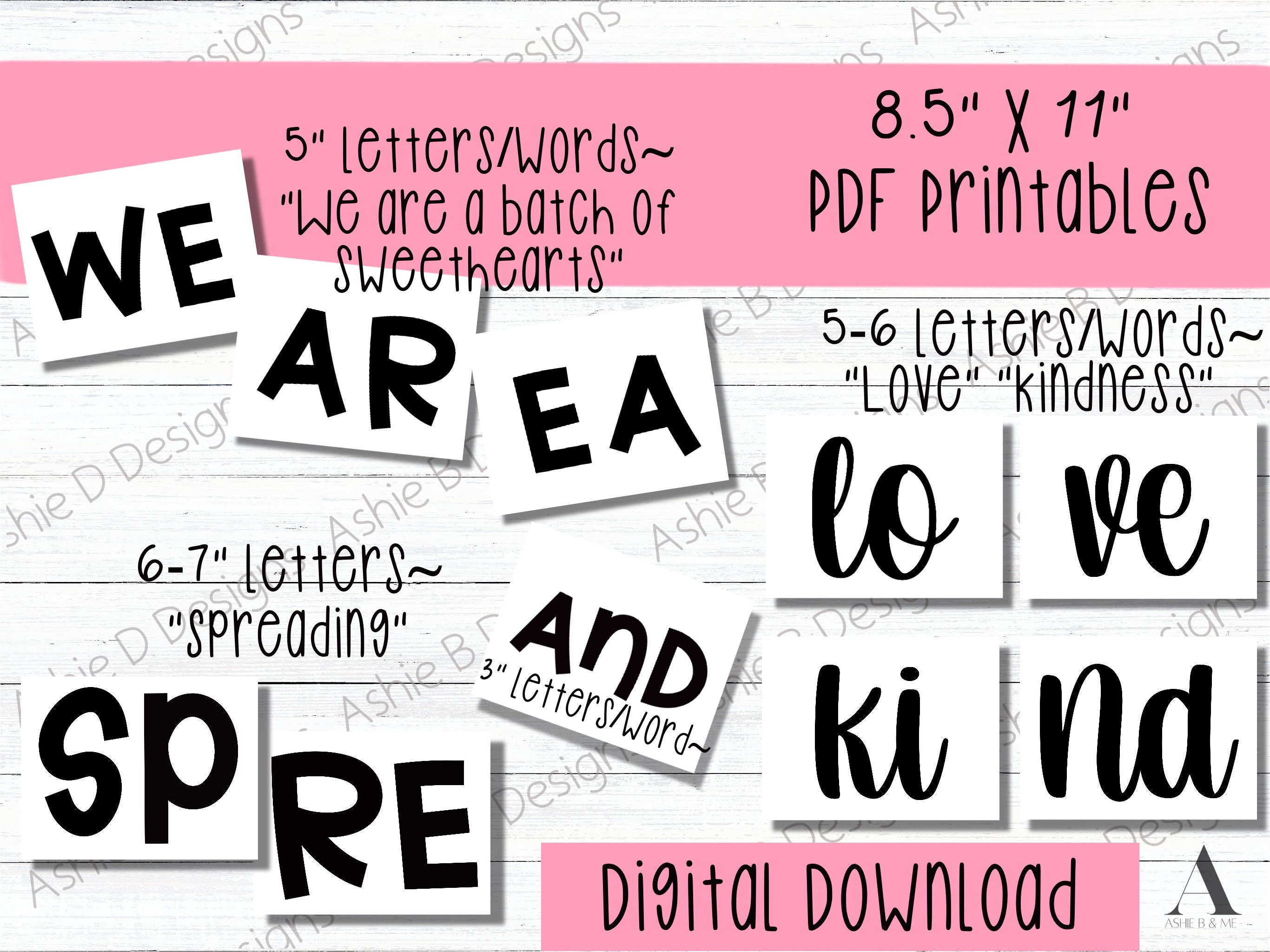 Classroom Door Decor, Bunch of Sweethearts Spreading Love and Kindness ...