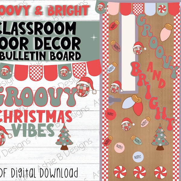Classroom Door Decorations for Christmas - Etsy