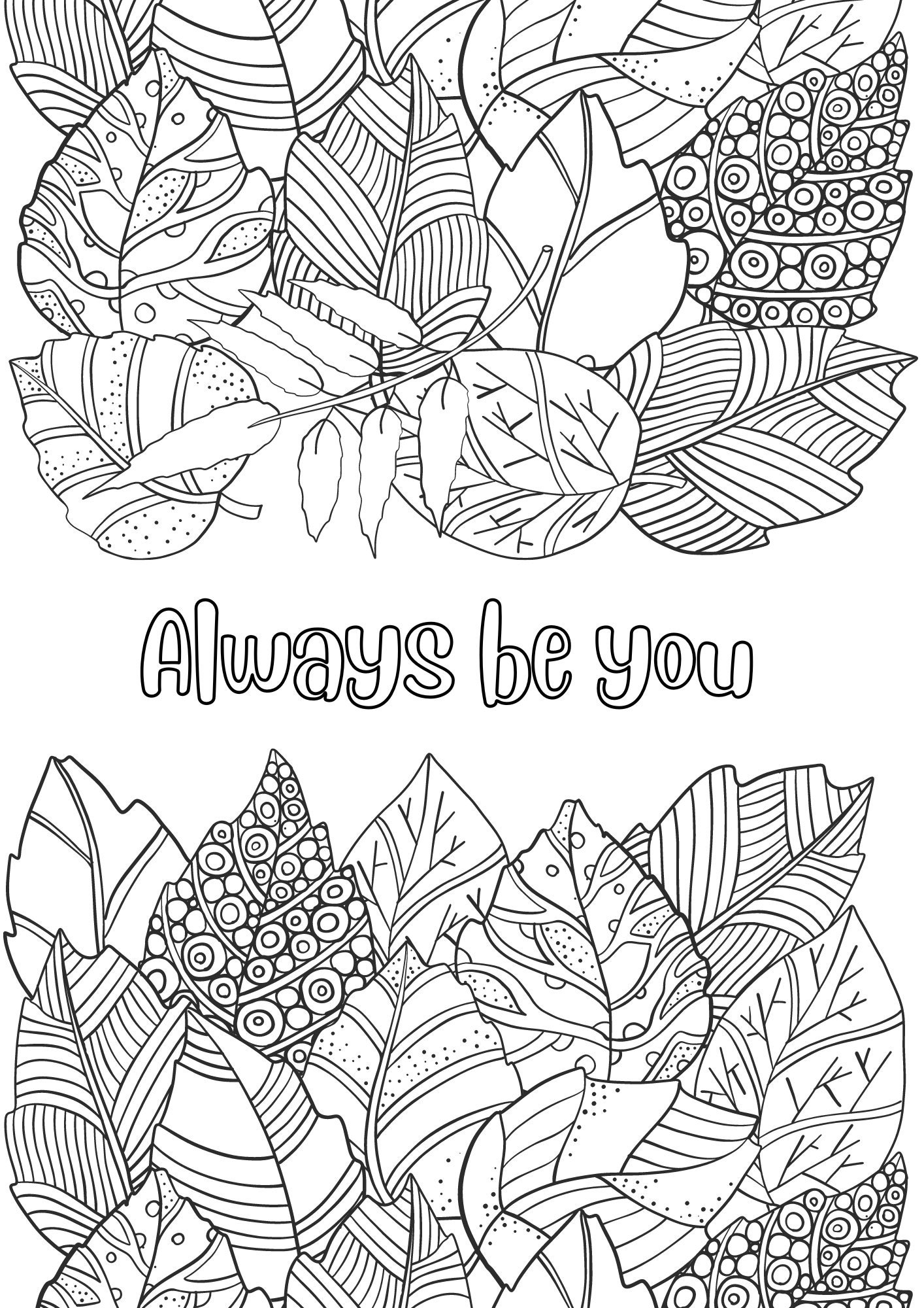 Motivational Colouring Pages Children Digital - Etsy