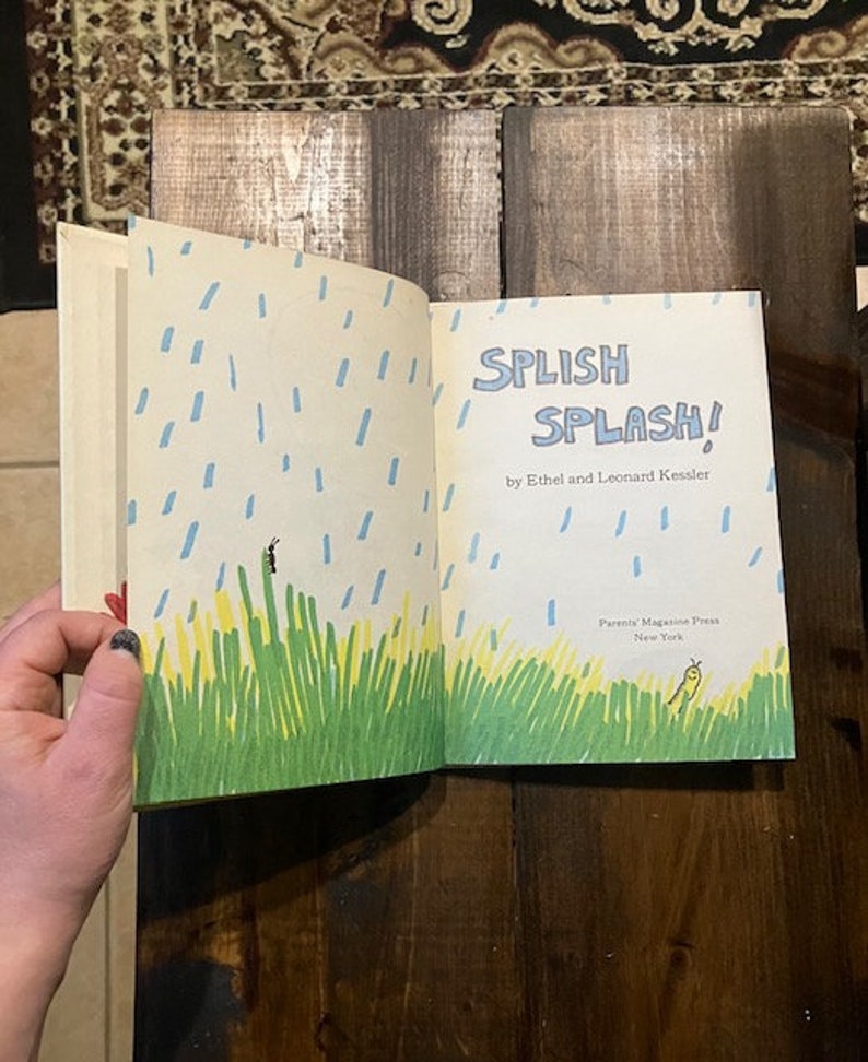Splish Splash by Ethel & Leonard Kessler Parents Magazine Press Vintage ...