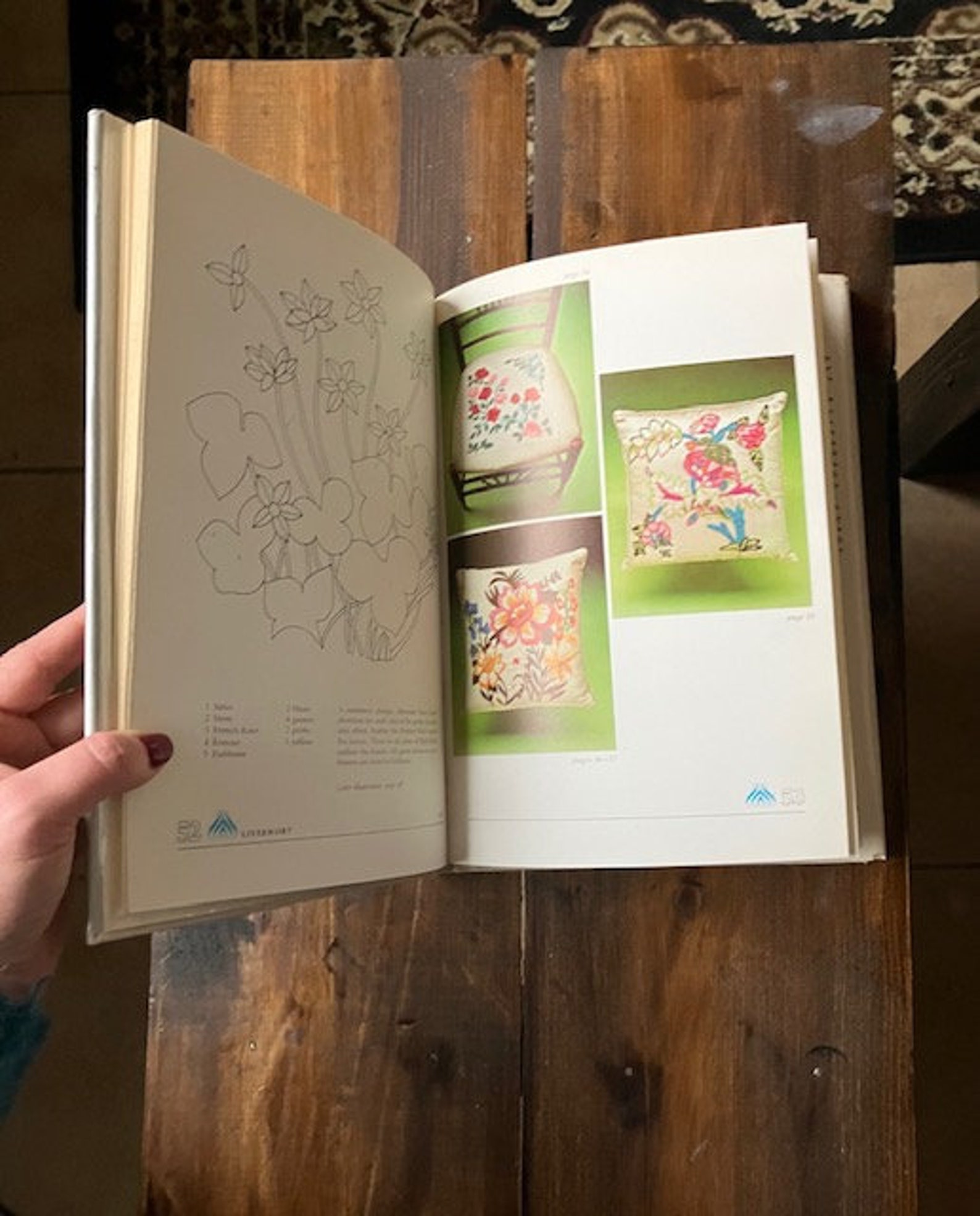 The New World of Crewel by Lisbeth Perrone - First Edition Hardcover ...