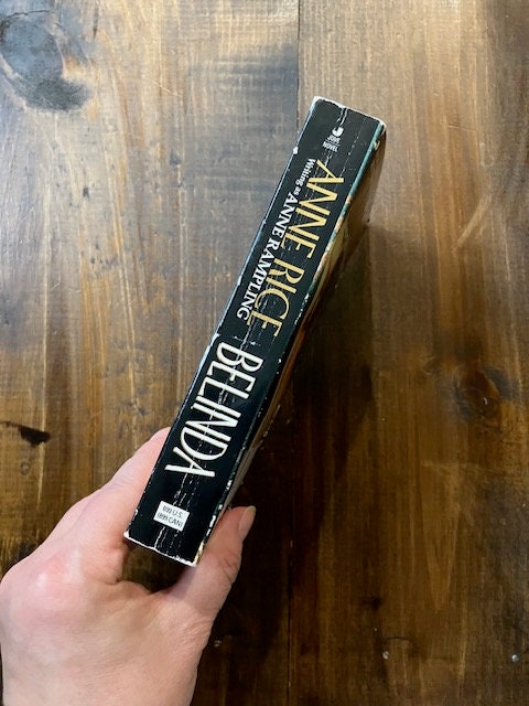 Anne Rice Belinda as Anne Rampling Vintage Jove Edition Paperback 1988 ...