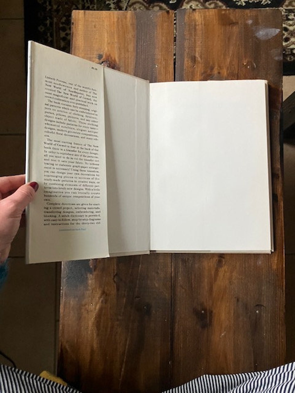 The New World of Crewel by Lisbeth Perrone - First Edition Hardcover ...