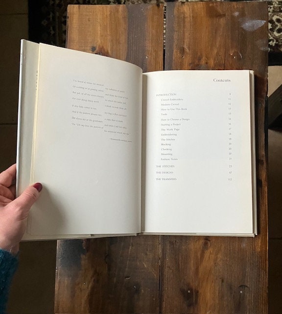 The New World of Crewel by Lisbeth Perrone - First Edition Hardcover ...