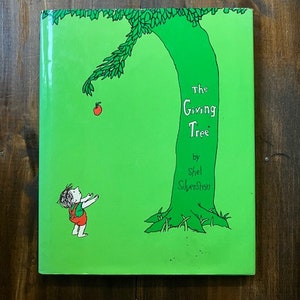 The Giving Tree by Shel Silverstein 1964 Trade Edition Hardcover ...