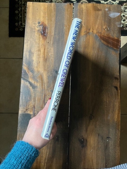 The New World of Crewel by Lisbeth Perrone - First Edition Hardcover ...