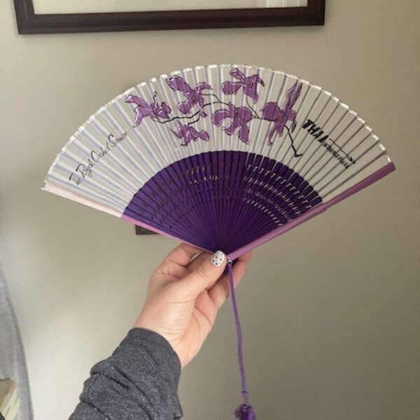 Thai Hand Fan - Etsy
