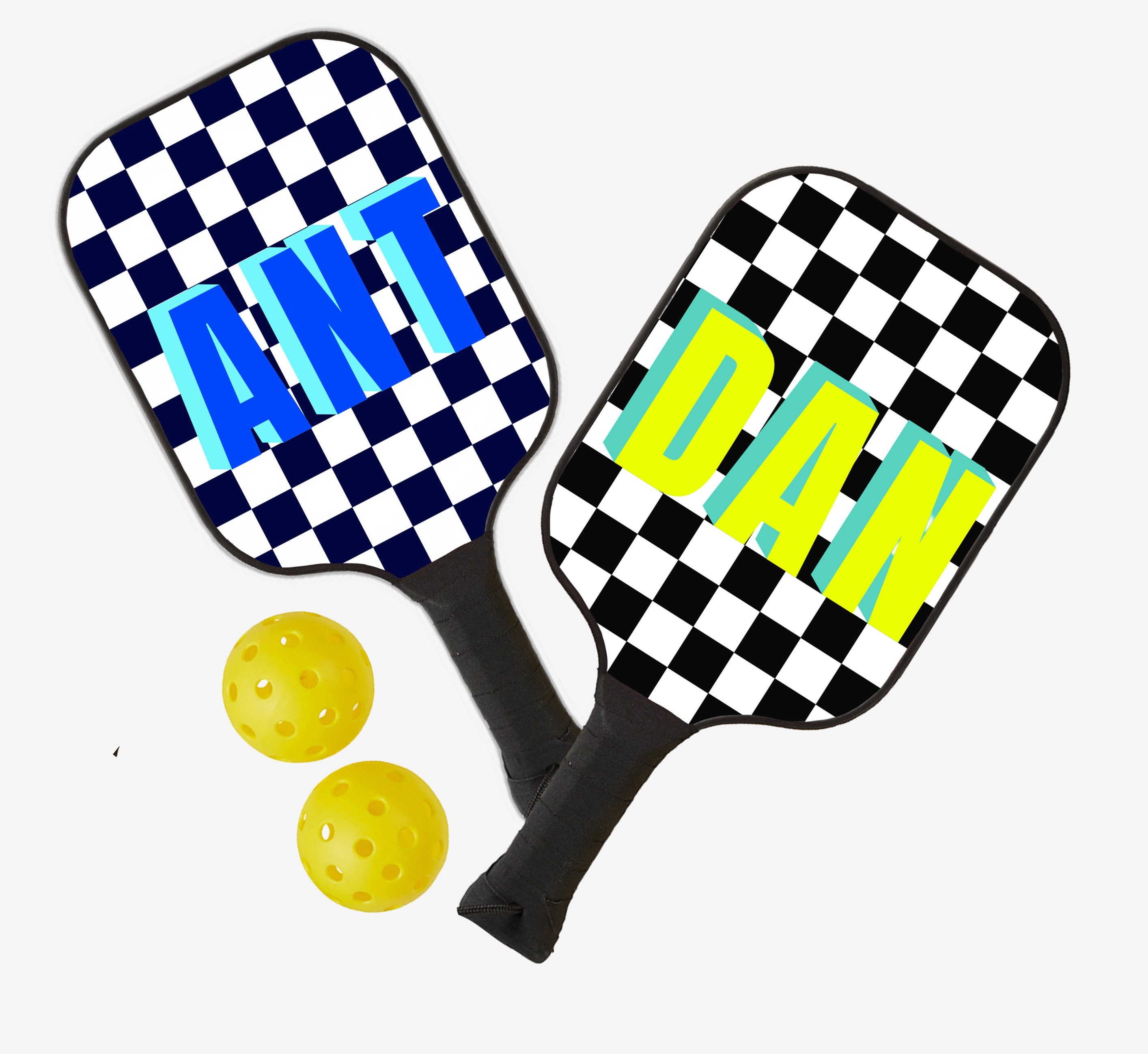 Custom Pickleball Paddle With Name Personalized Pickleball Shadow ...