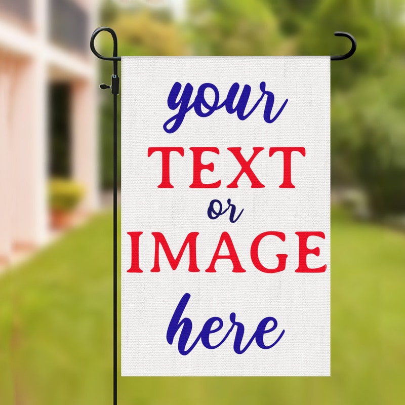 Custom Garden Flag - Etsy