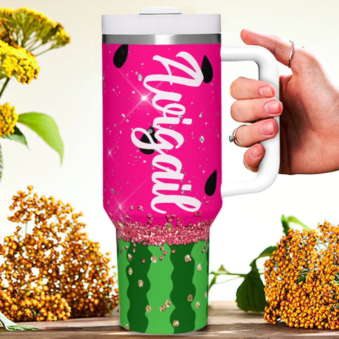 Personalized 40 Oz Tumbler Custom Tumbler With Name Gift Summer Party ...