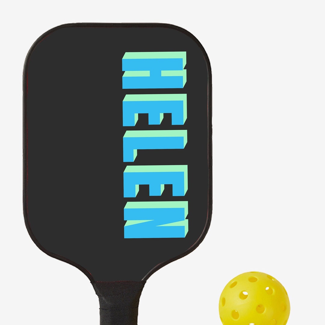 Custom Pickleball Paddle With Name Personalized Pickleball Shadow ...
