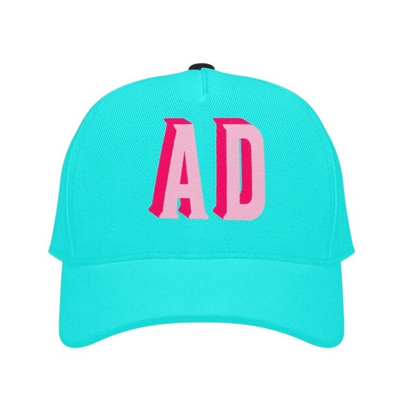 Hat With Initials - Etsy