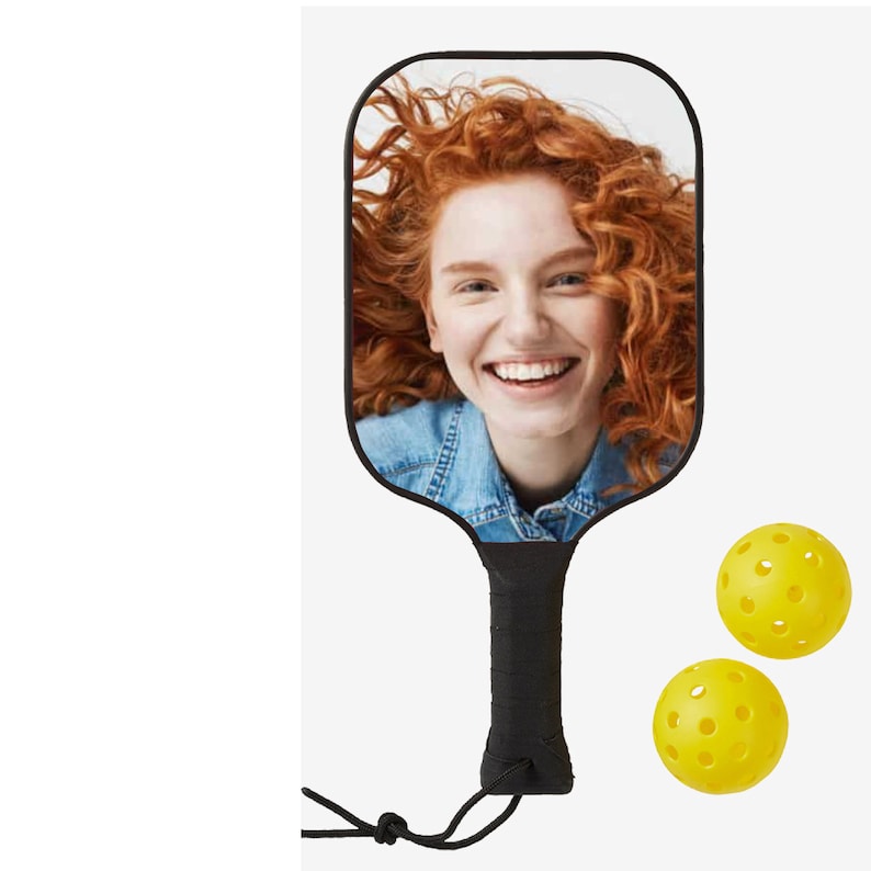 Custom Pickleball Paddle With Photo Personalized Pickleball Logo ...