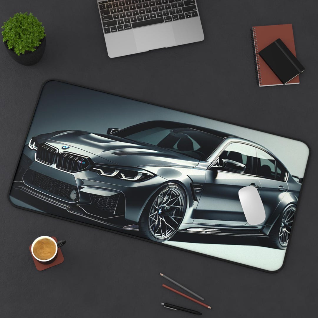Bmw M3 F81 CS Car Enthusiasts Desk Mat, Mouse Pad Gift for Car Lovers ...