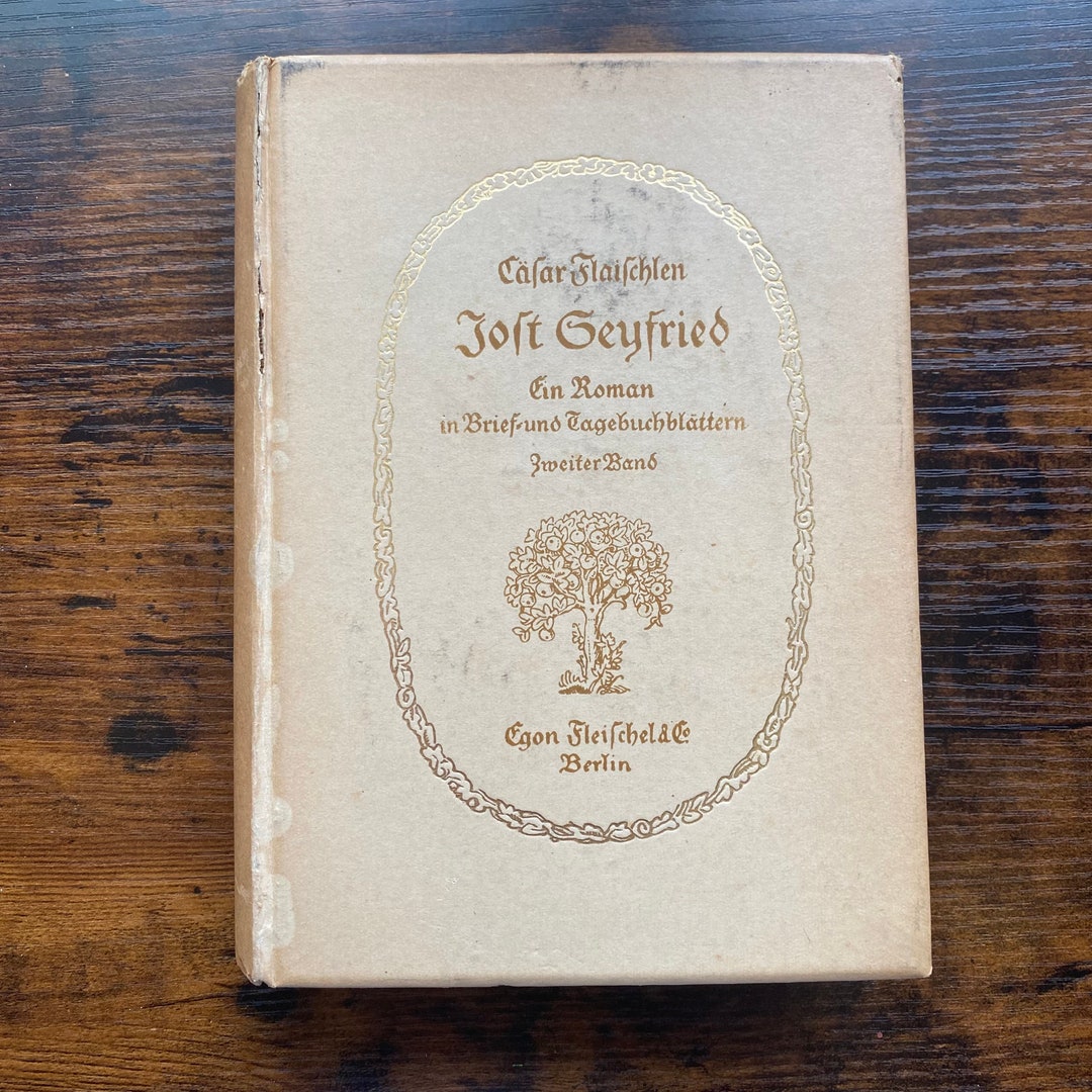 Antique German Book From 1917 - Etsy