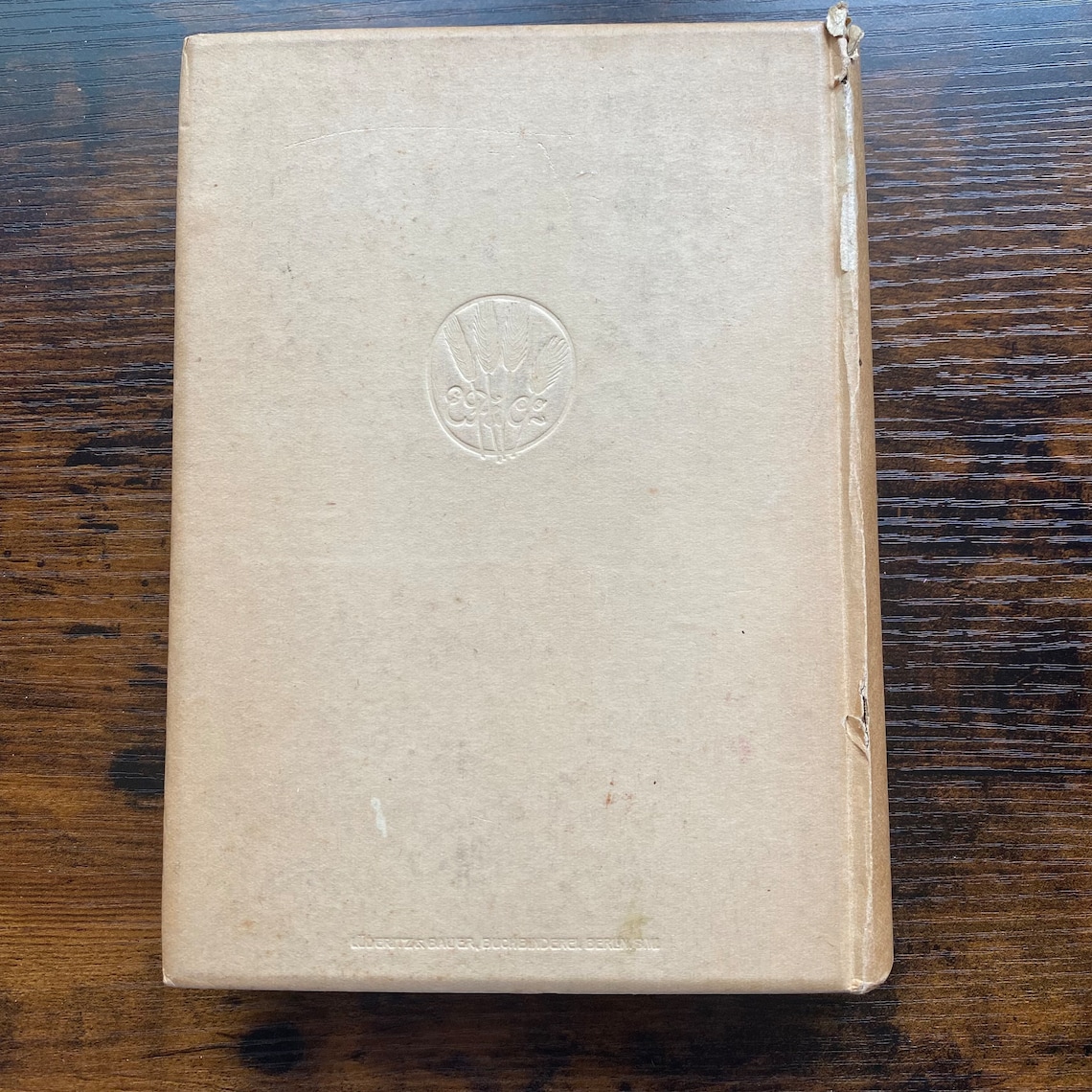 Antique German Book From 1917 - Etsy