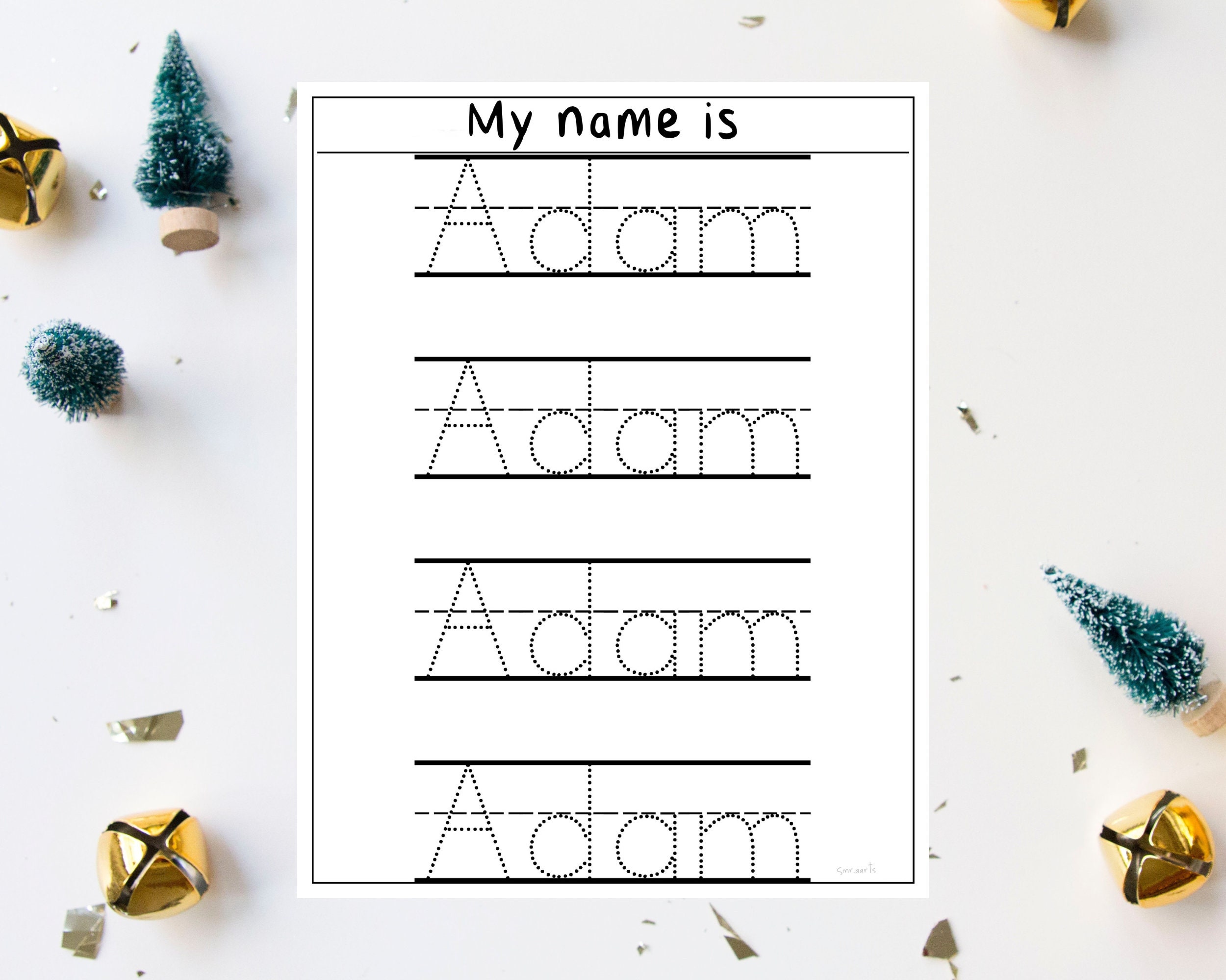 Name Writing Worksheet Maker