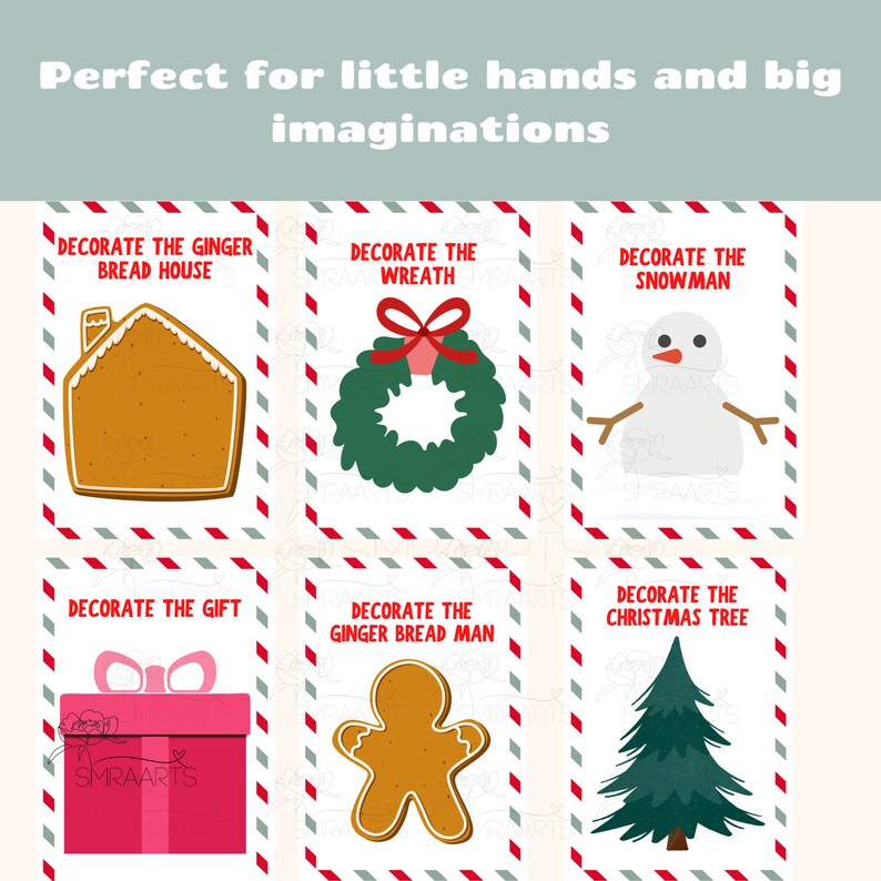 Festive Fun Play Dough Activity, Printable, Fine Motor Skills ...