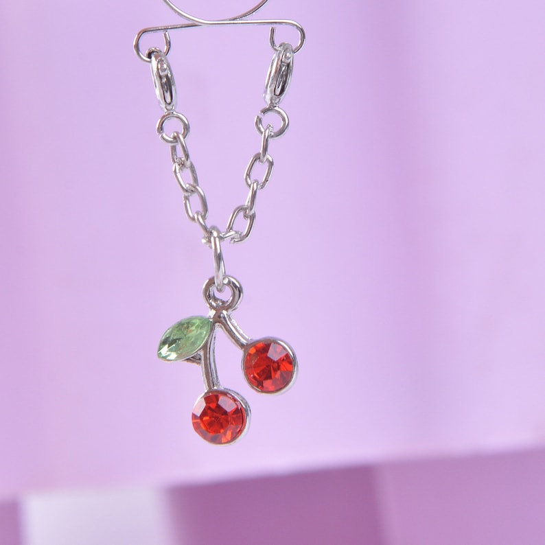 Cute Non Piercing Nipples Ringssexy Nipples Jewelry Clampsfake Nipple Piercing One Pair Etsy