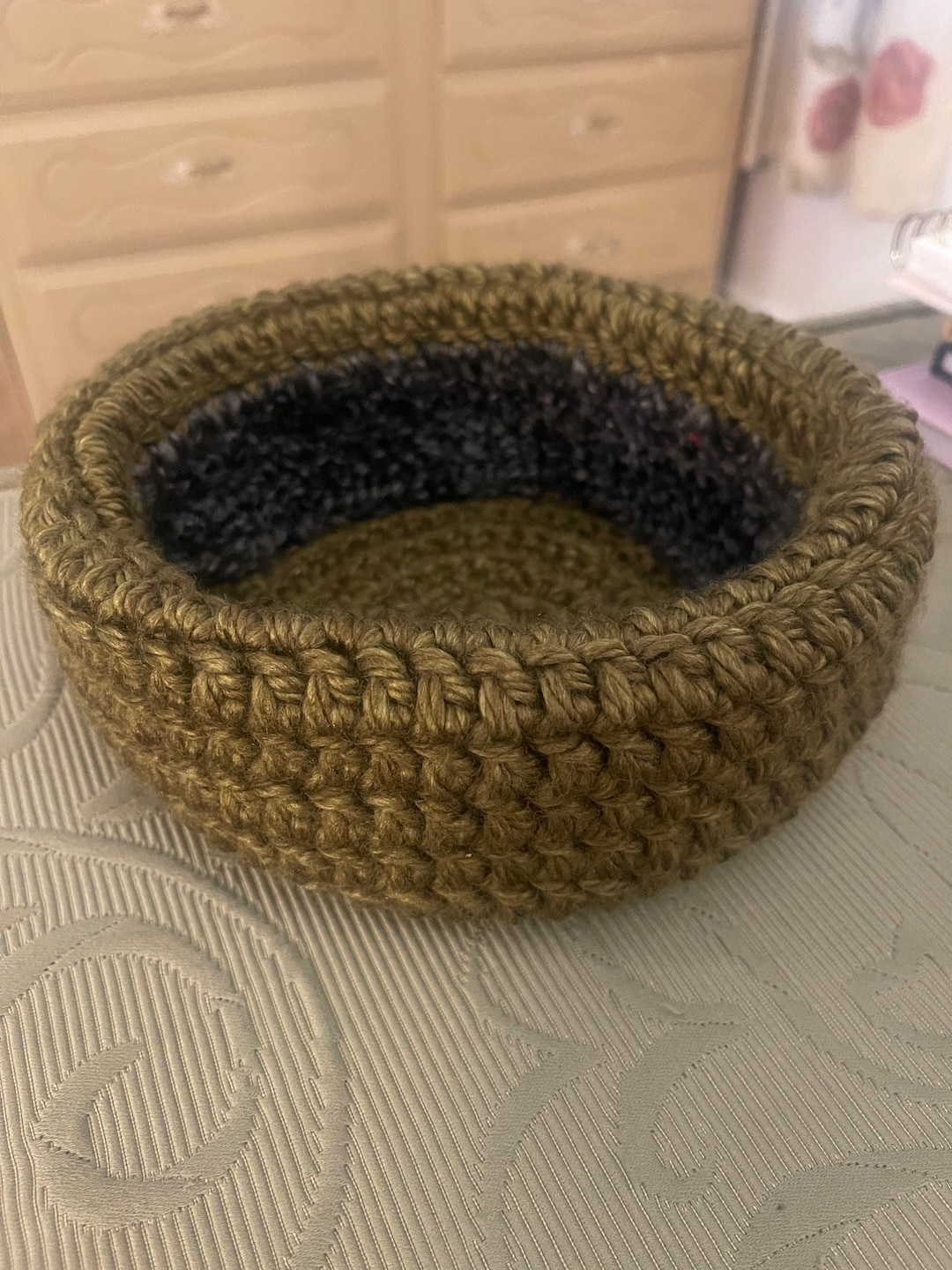 Crochet Bowl Hat Handmade 1 of a Kind - Etsy