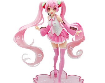 Pink Hatsune Miku Figure - Etsy
