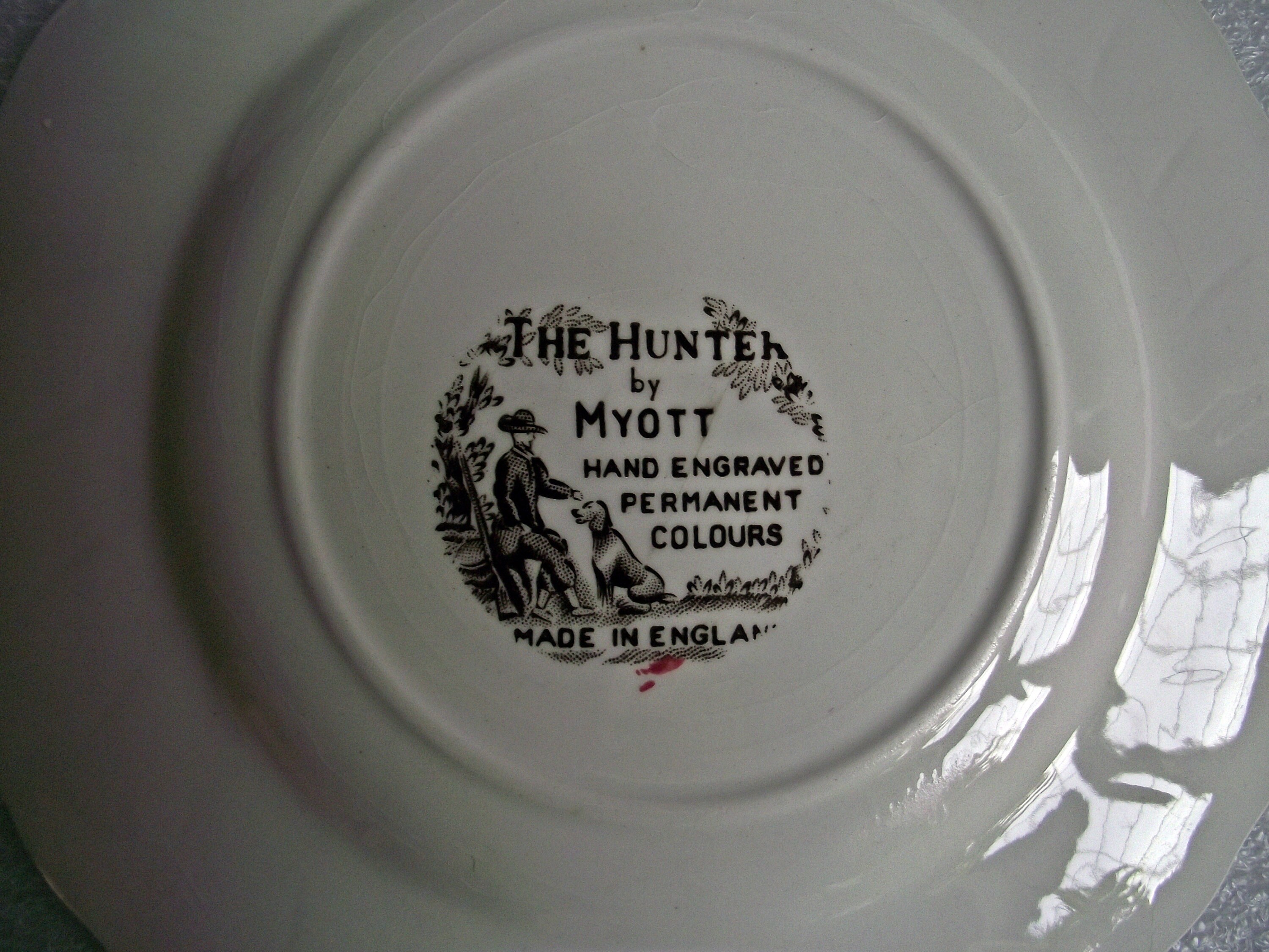 Set of 4 Vintage Myott the Hunter Cereal/soup Bowls Multicolour- - Etsy UK