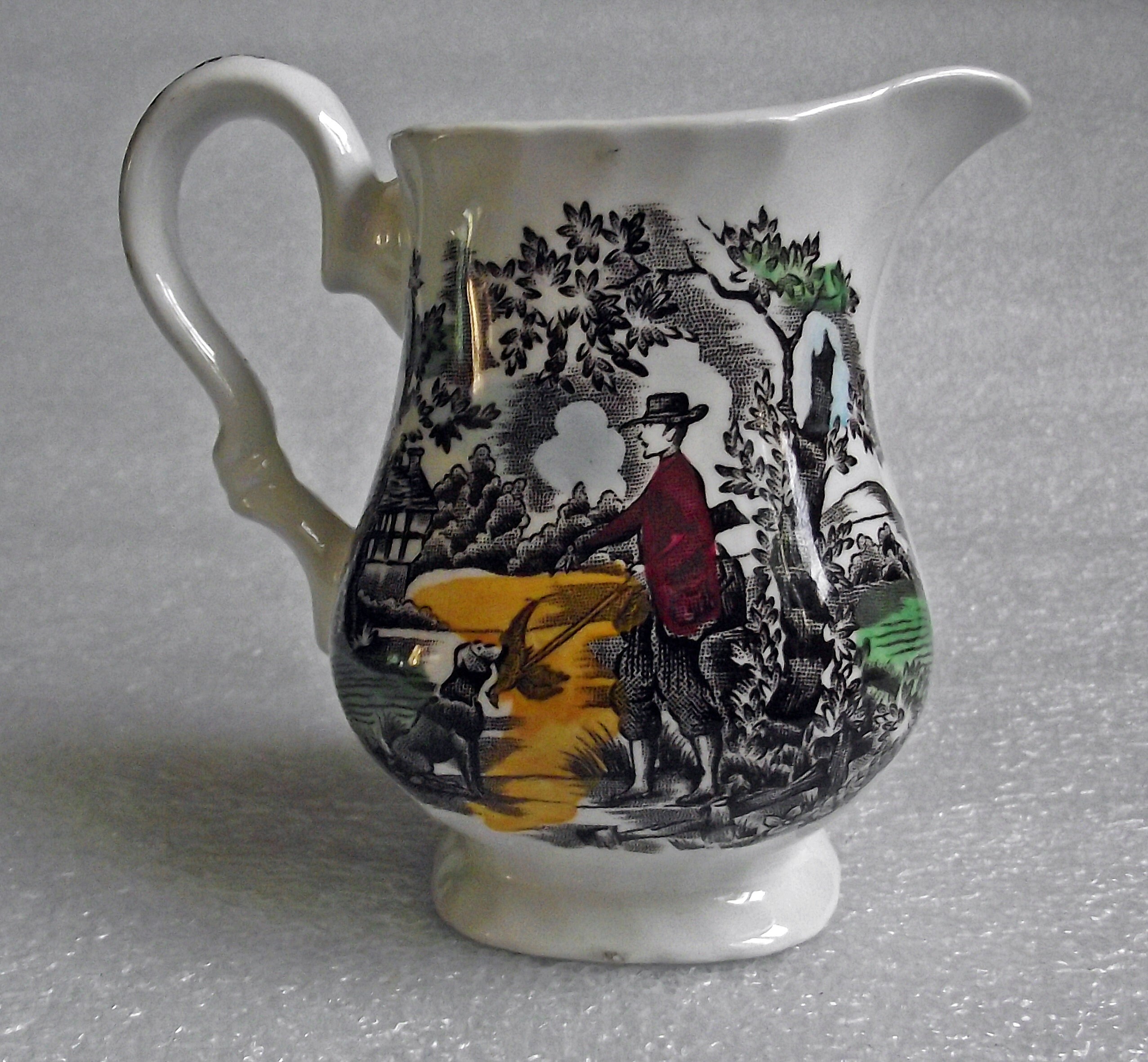 Vintage Myott the Hunter Creamer Milk Jug Multicolour - Etsy